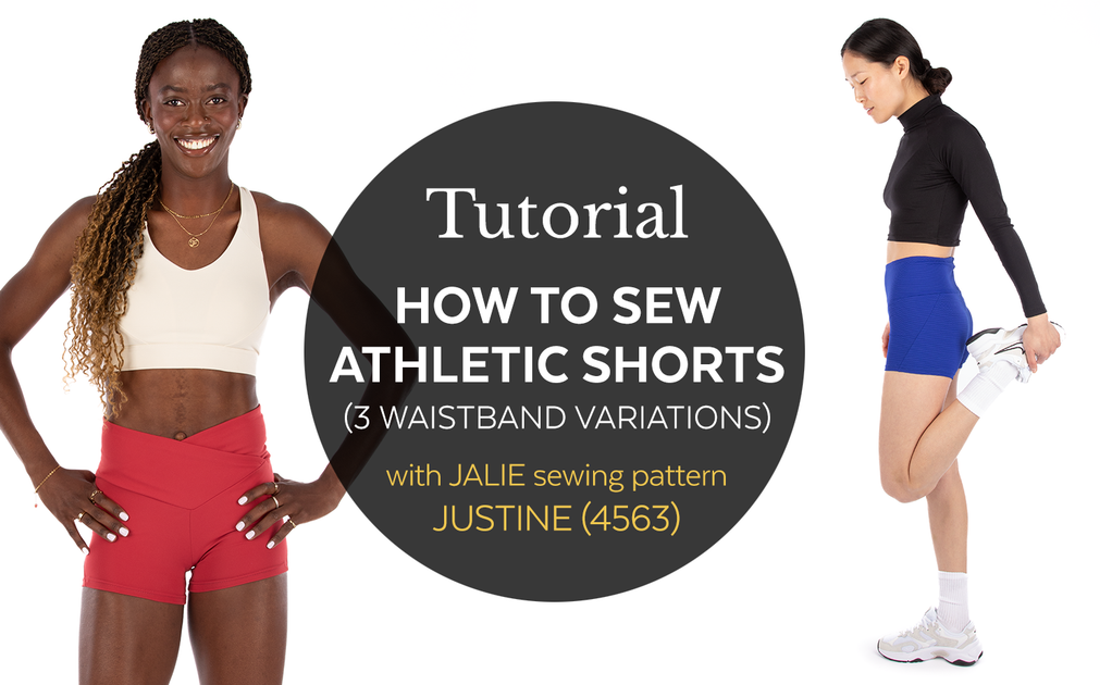 4563 // How to sew athletic short / Video tutorial – Jalie
