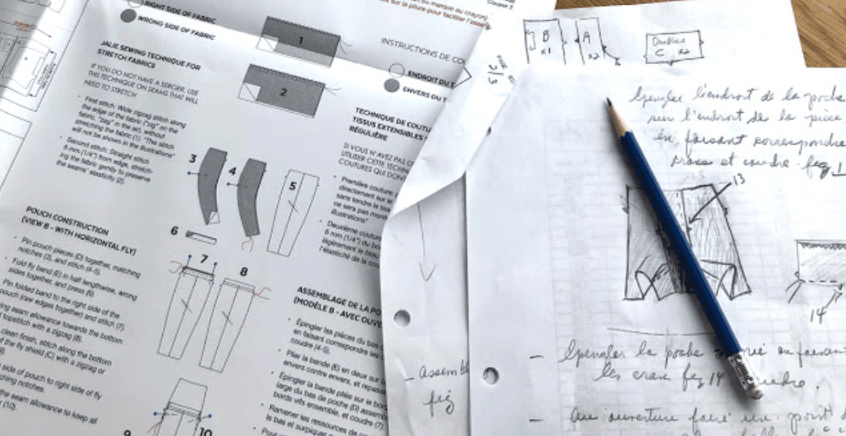 Getting to know the Jalie instructions